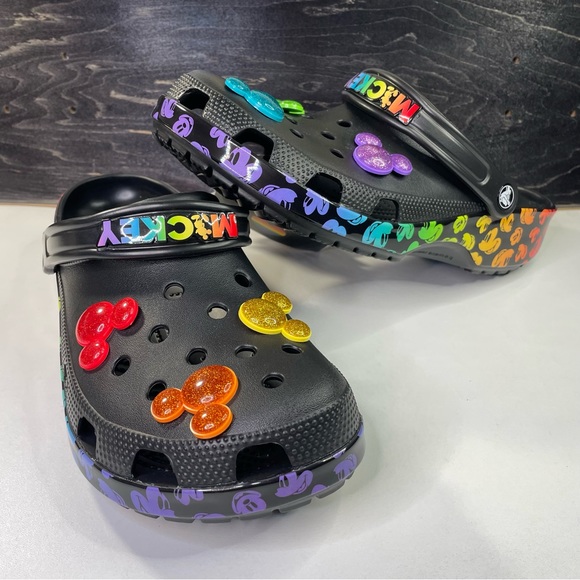 CROCS | Shoes | Crocs X Disney Rainbow Pride Celebration Mickey Mouse ...